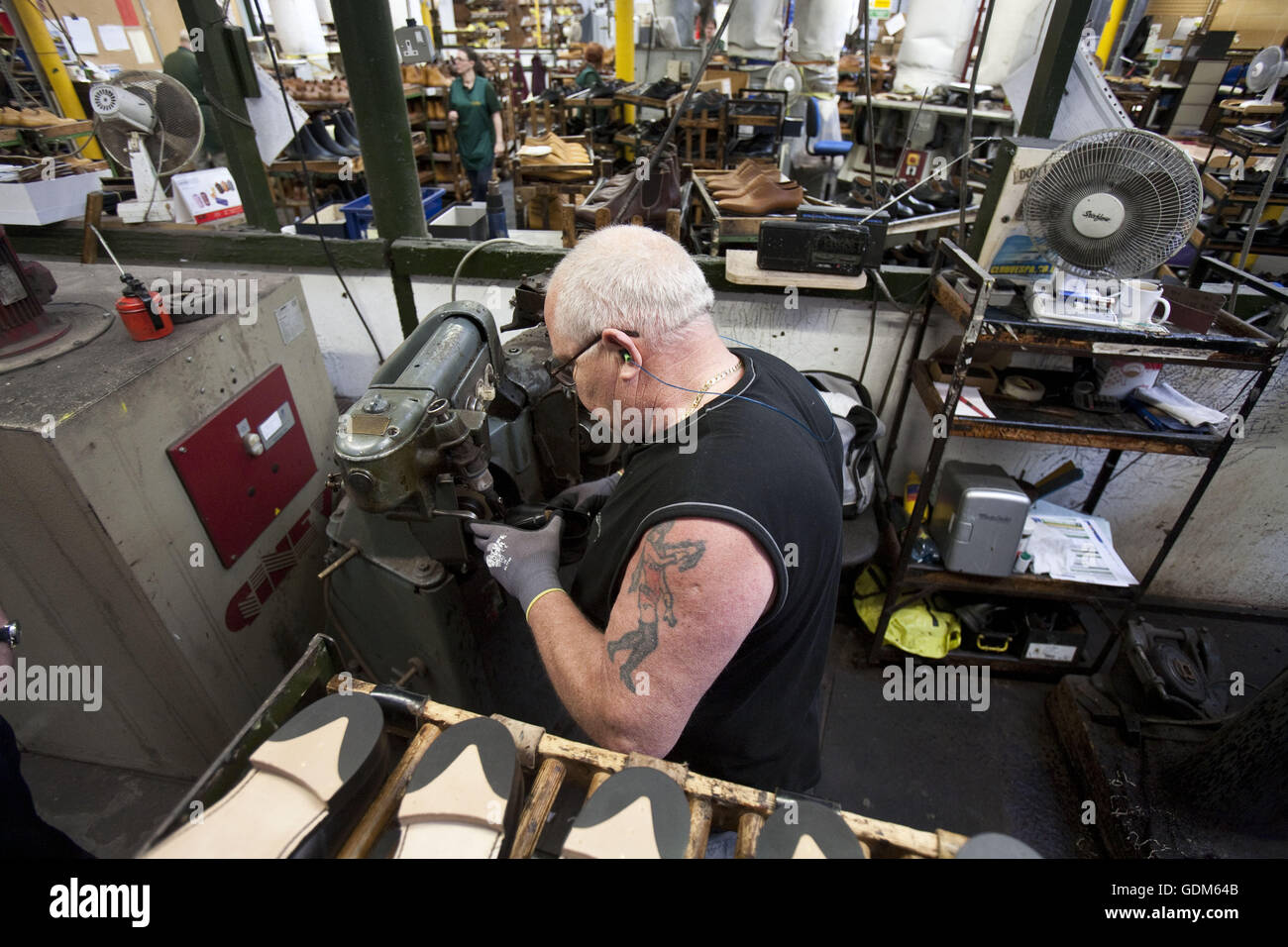 London, UK. 25th May, 2016. Loake is a traditional British shoemaker ...