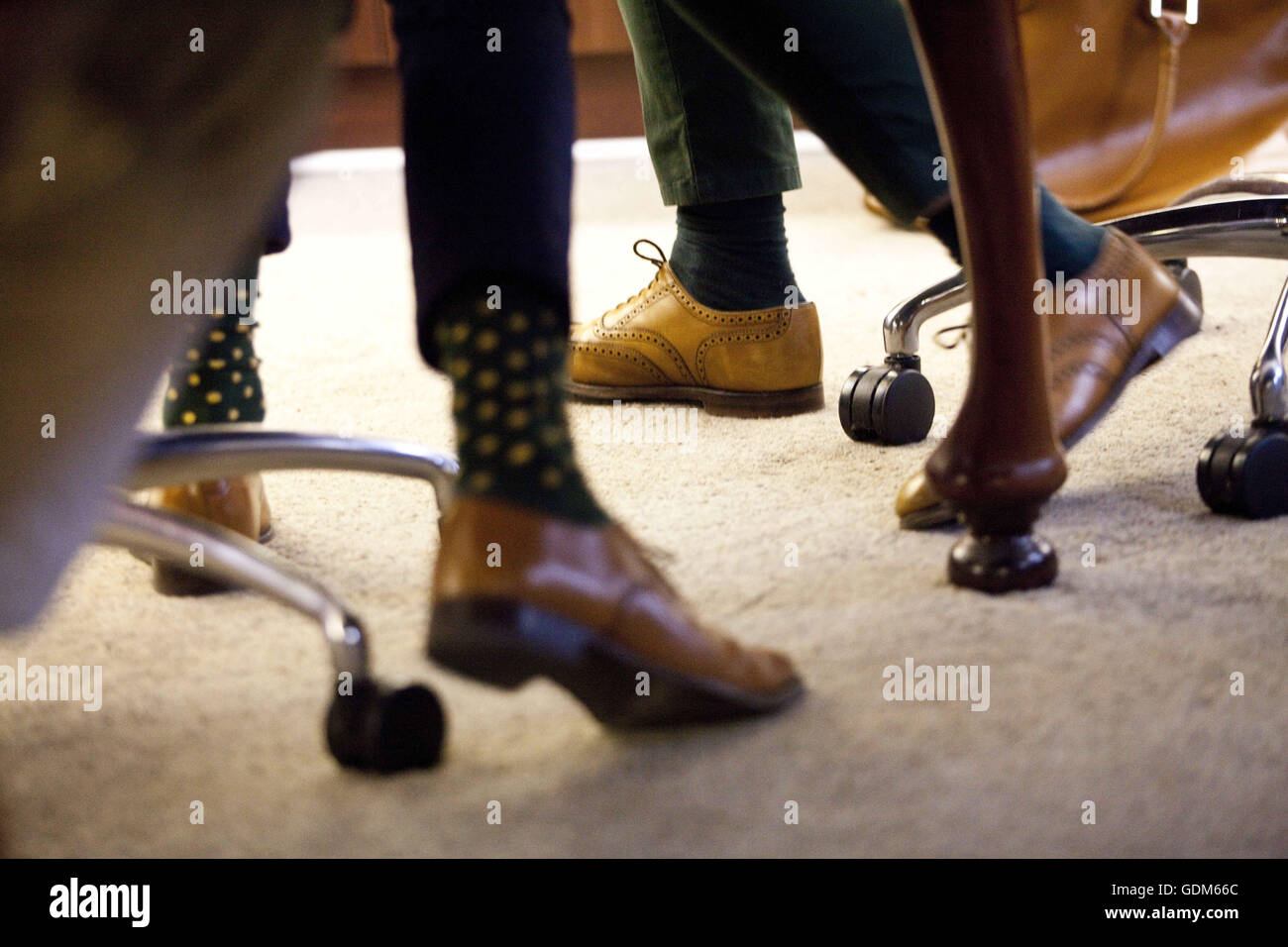 London, UK. 25th May, 2016. Loake is a traditional British shoemaker ...