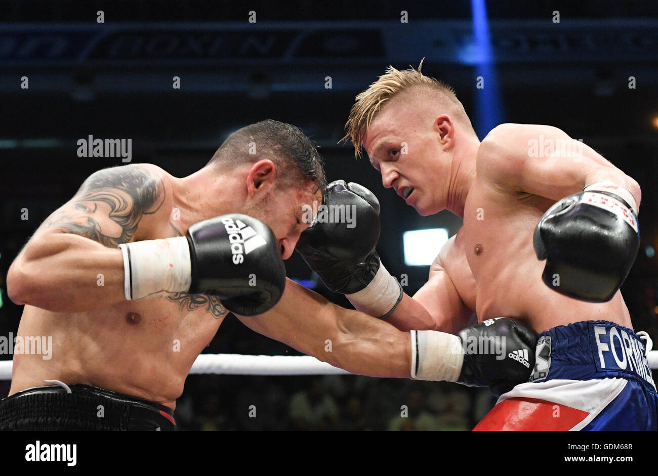 Berlin, Germany. 16th July, 2016. The German boxer Sebastian Formella ...