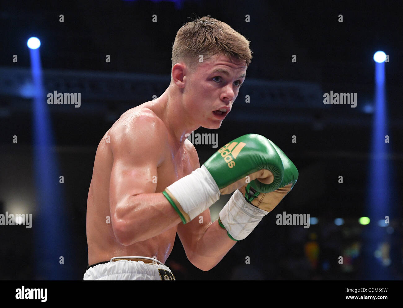 Berlin, Germany. 16th July, 2016. British boxer Charlie Edwards in ...