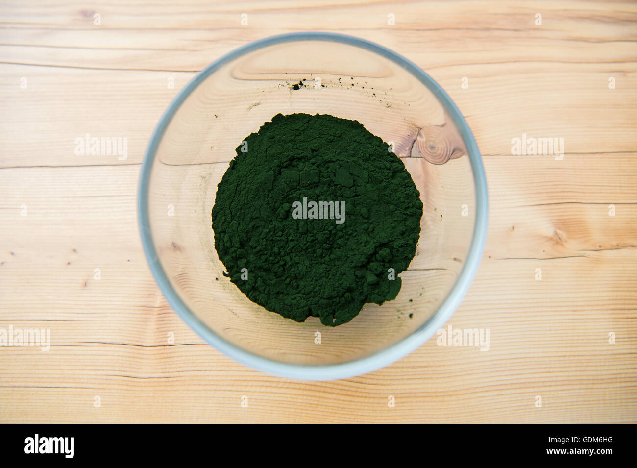 Berlin, Germany. 18th July, 2016. Algae powder at the opening of a ...