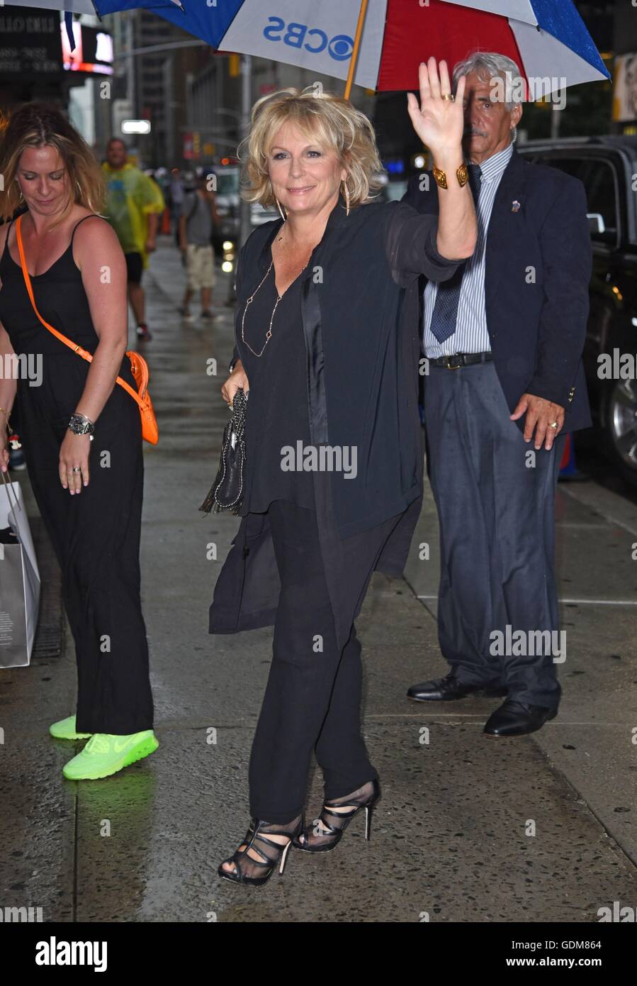 New York, NY, USA. 18th July, 2016. Jennifer Saunders out and about for ...