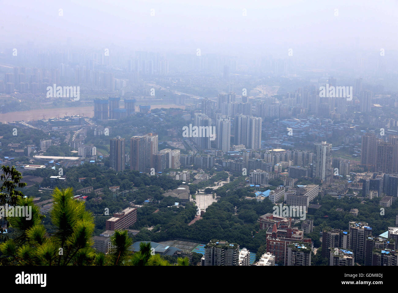 Chongqing, Chongqing, CHN. 6th July, 2016. Chongqing, China - July 6 ...