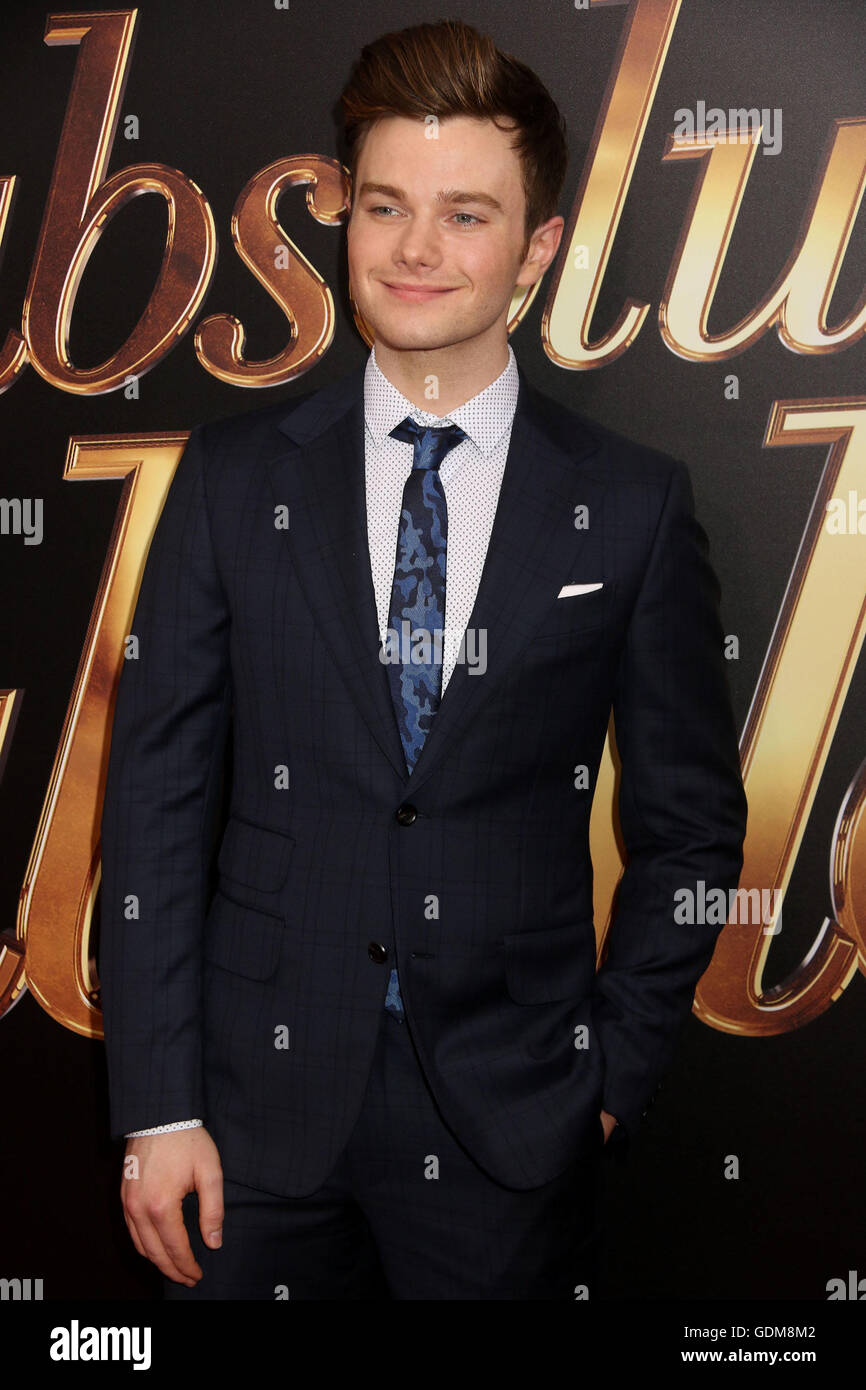 New York, USA. 18th July, 2016. Actor CHRIS COLFER attends the New York ...