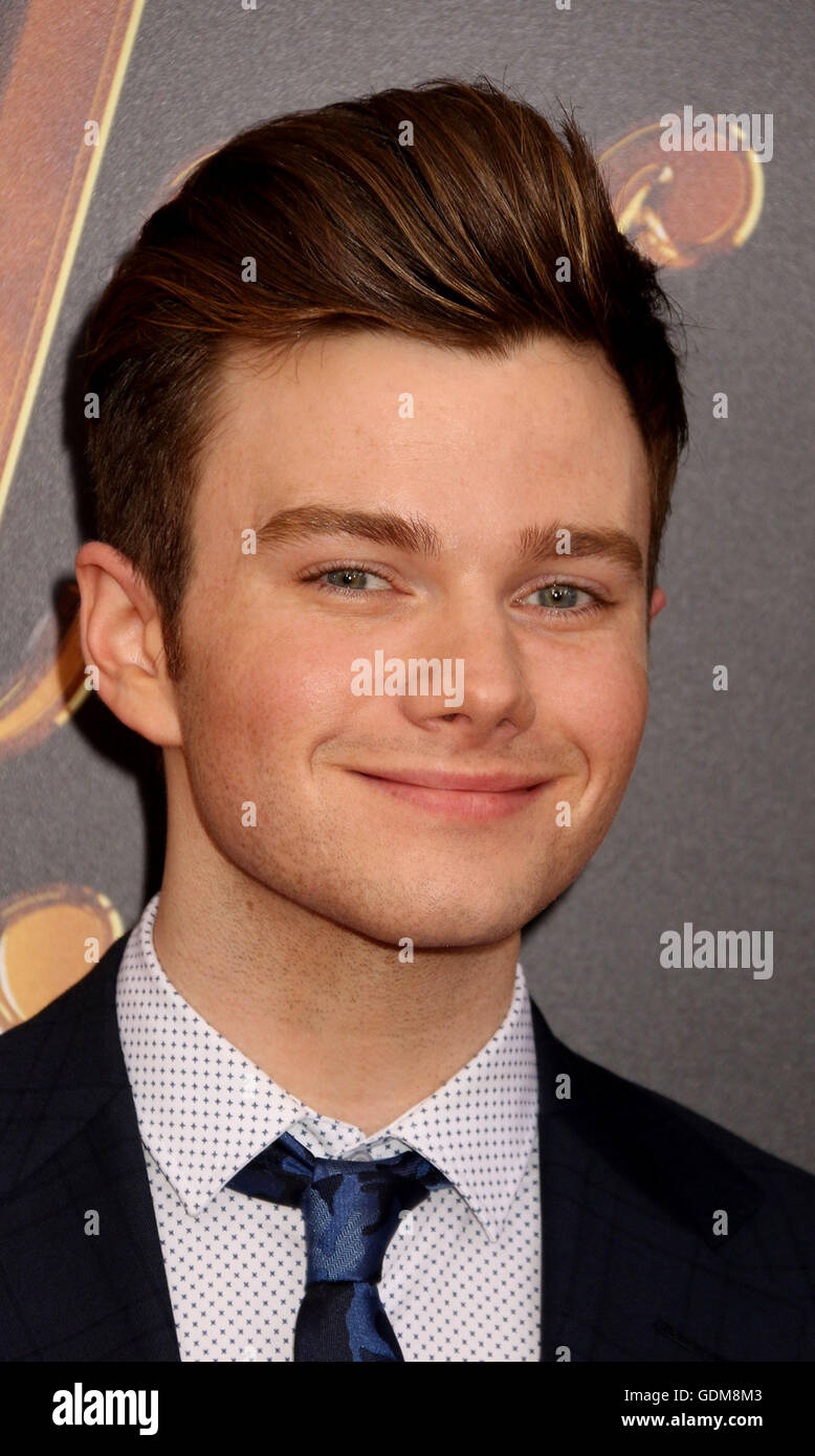 New York, USA. 18th July, 2016. Actor CHRIS COLFER attends the New York ...