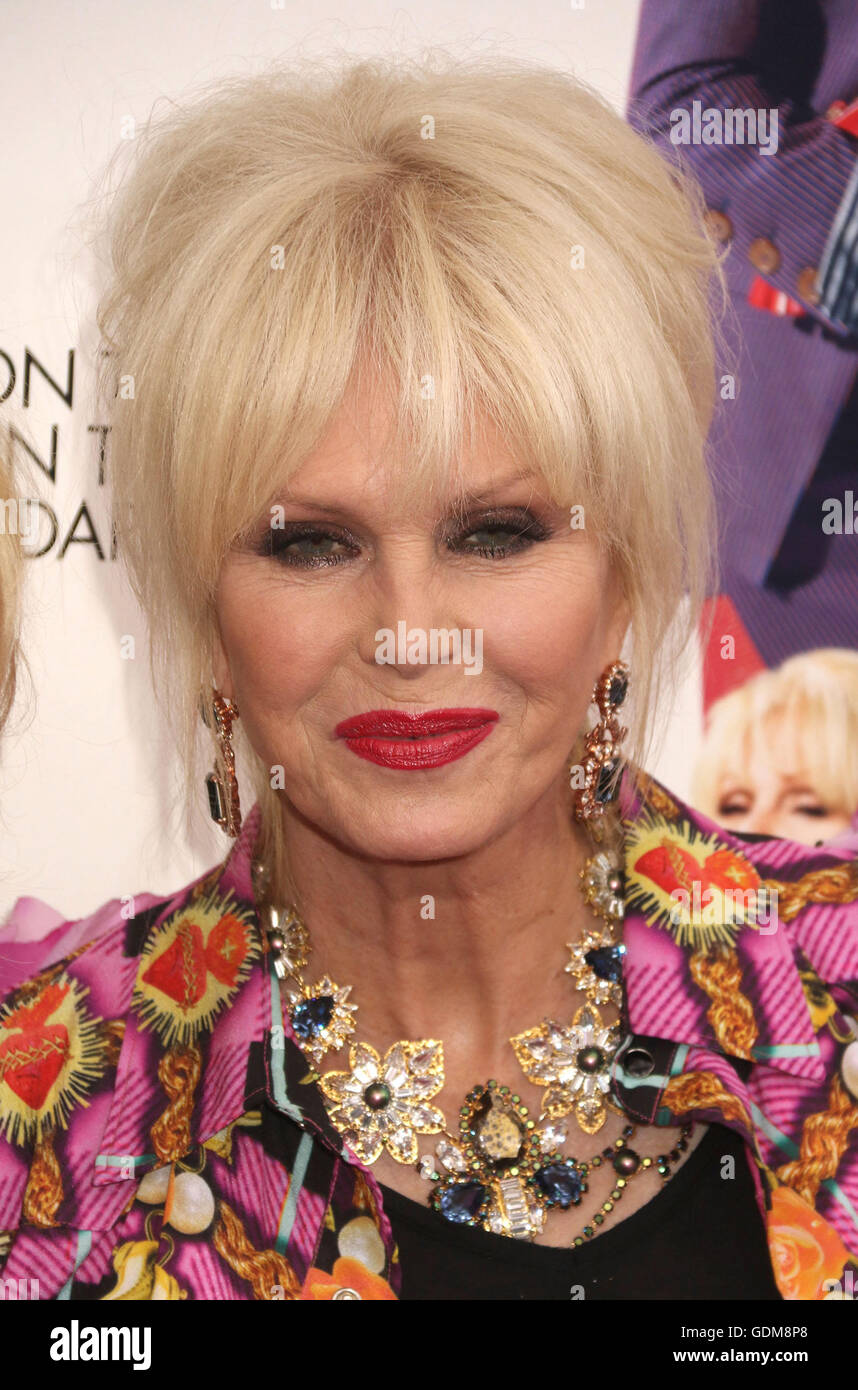 New York, USA. 18th July, 2016. Actress JOANNA LUMLEY attends the New ...