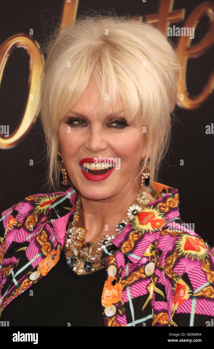 New York, USA. 18th July, 2016. Actress JOANNA LUMLEY attends the New ...