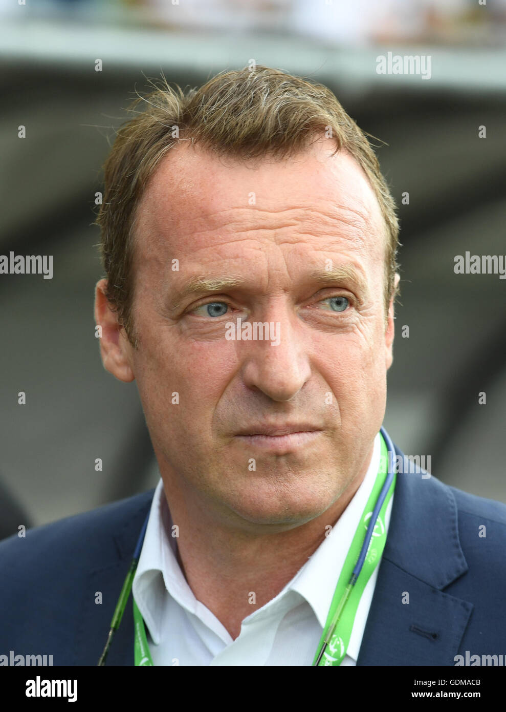 Reutlingen, Germany. 17th July, 2016. Austrian coach Rupert Marko at ...