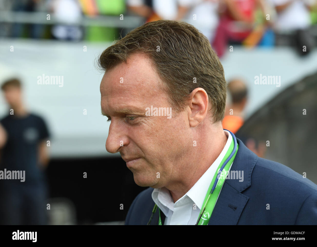Reutlingen, Germany. 17th July, 2016. Austrian coach Rupert Marko at ...
