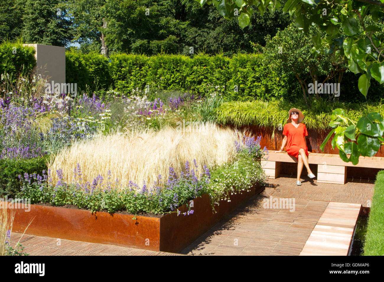 Knutsford Cheshire Uk 19th July 2016 Rhs Tatton Park Flower Show