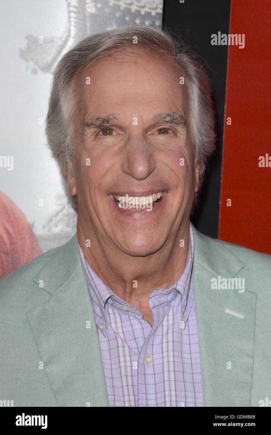 Henry Winkler at arrivals for BETTER LATE THAN NEVER Premiere Screening ...