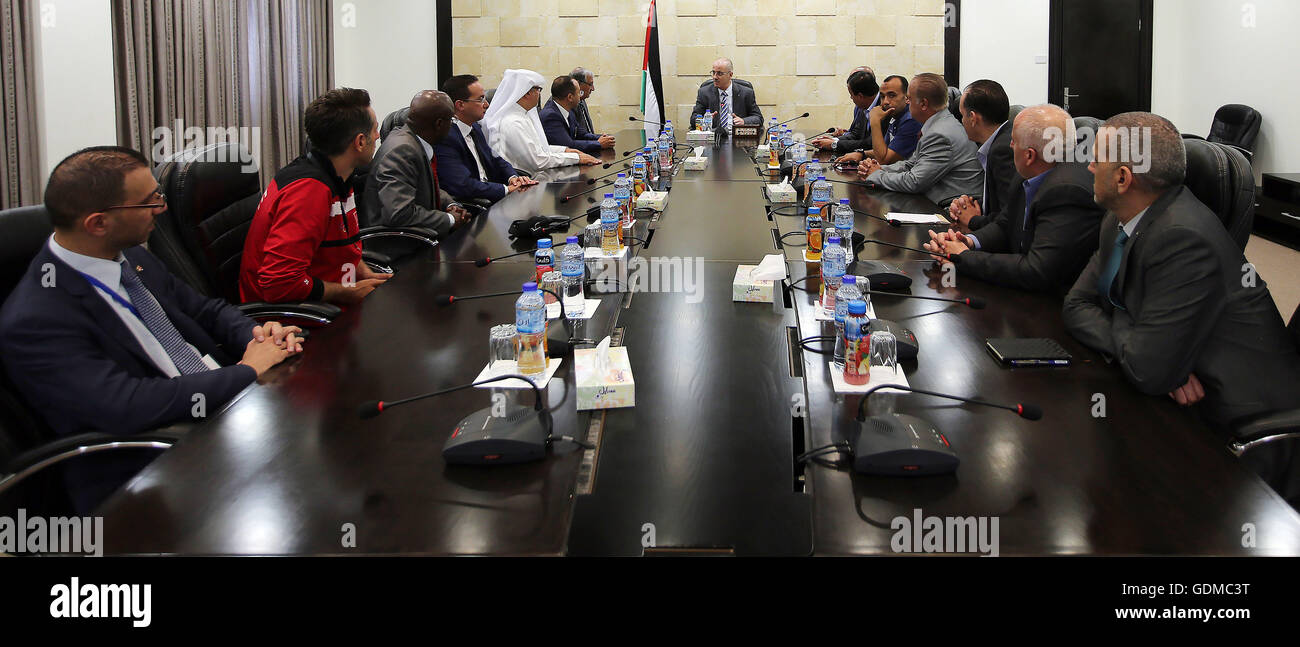 Ramallah, West Bank, Palestinian Territory. 19th July, 2016 ...