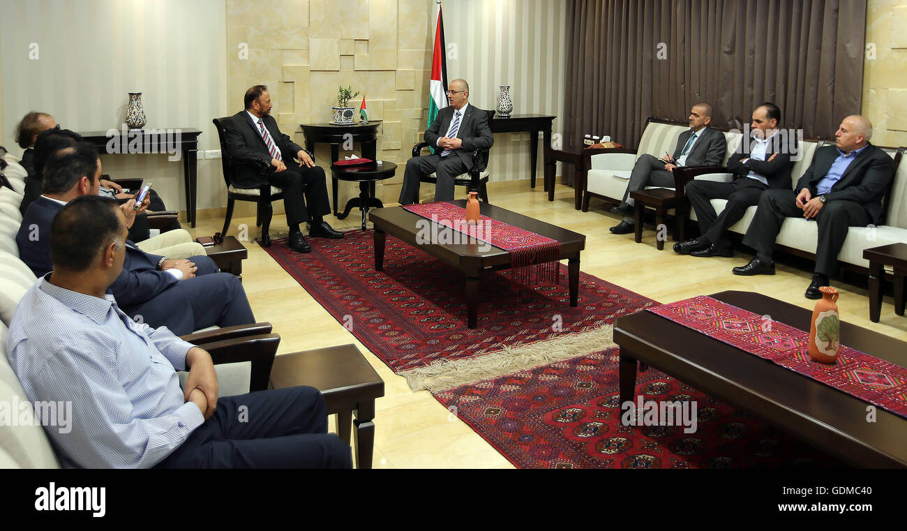 Ramallah, West Bank, Palestinian Territory. 19th July, 2016 ...