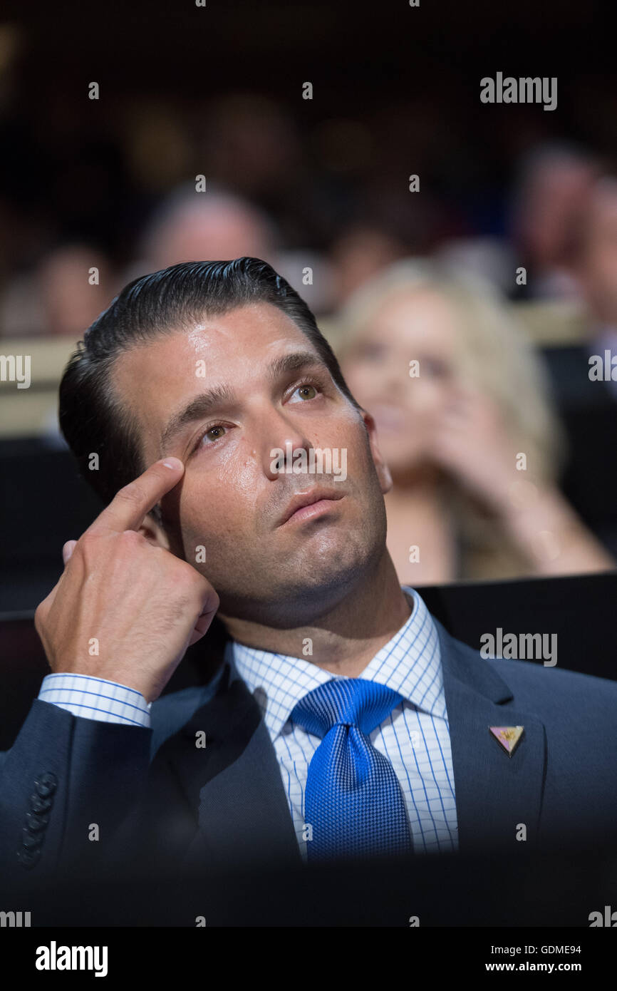 Don Trump, Jr., son of GOP Presidential nominee Donald Trump during the ...