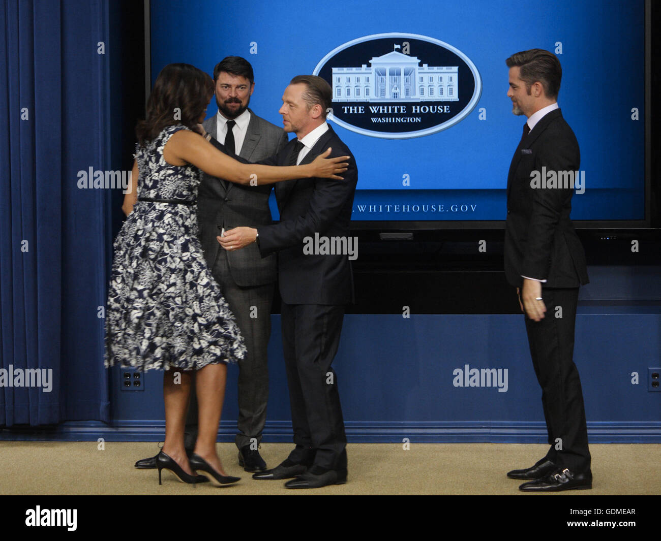 Star Trek Beyond Simon Pegg High Resolution Stock Photography and ...