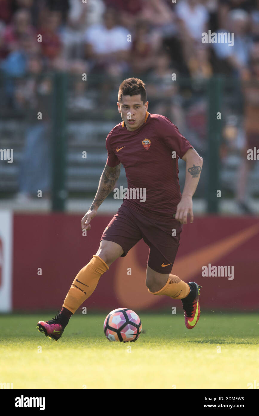 Pinzolo, Italy. 17th July, 2016. Juan Manuel Iturbe (Roma) Football ...