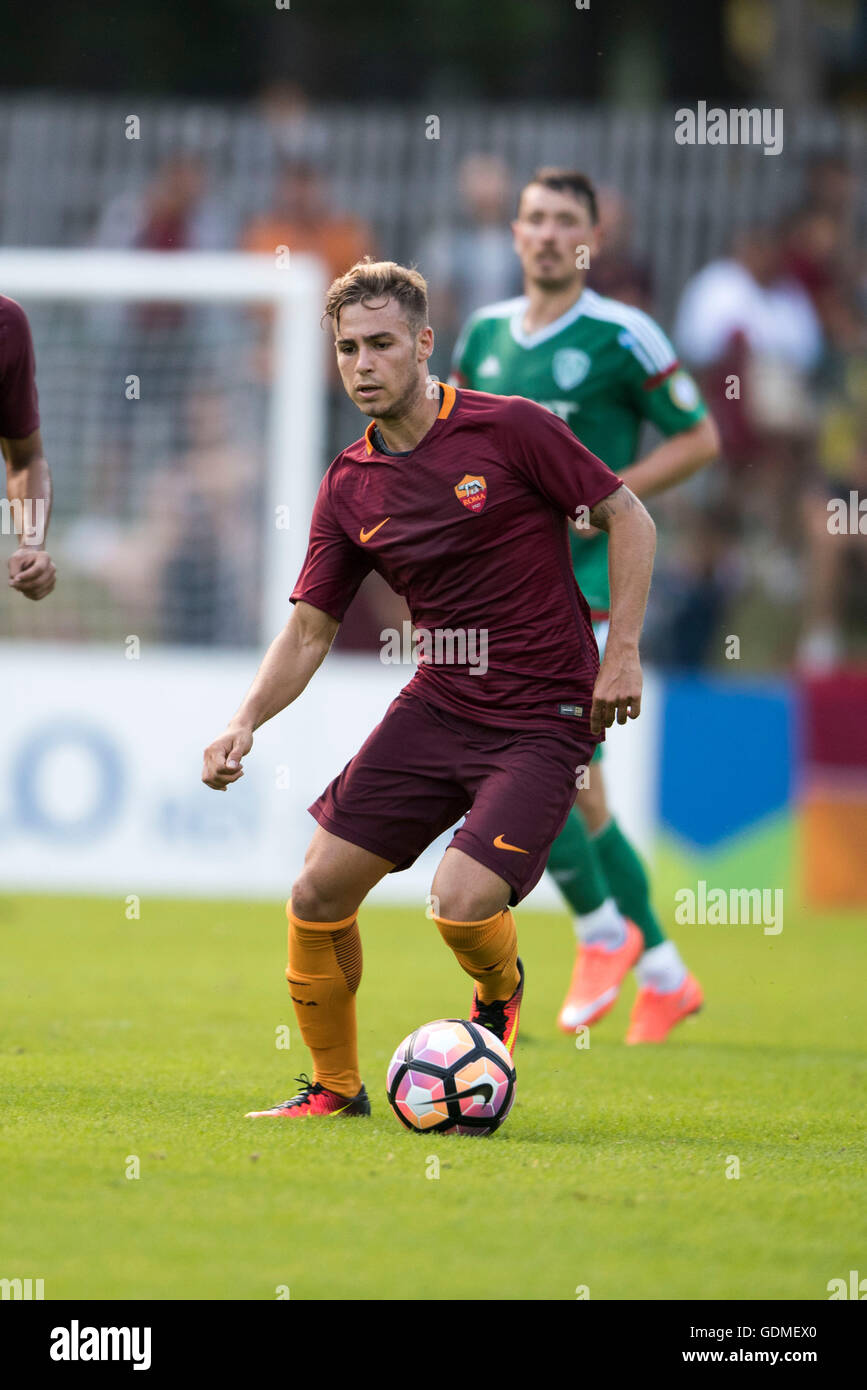 Pinzolo, Italy. 17th July, 2016. Federico Ricci (Roma) Football/Soccer ...