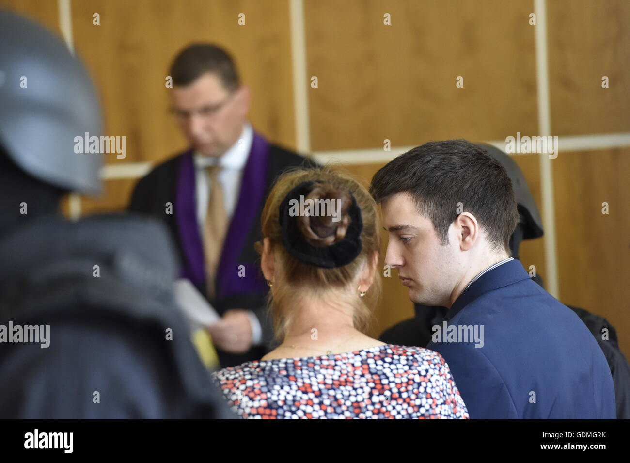 Brno, Czech Republic. 20th July, 2016. U.S. citizen Kevin Dahlgren ...