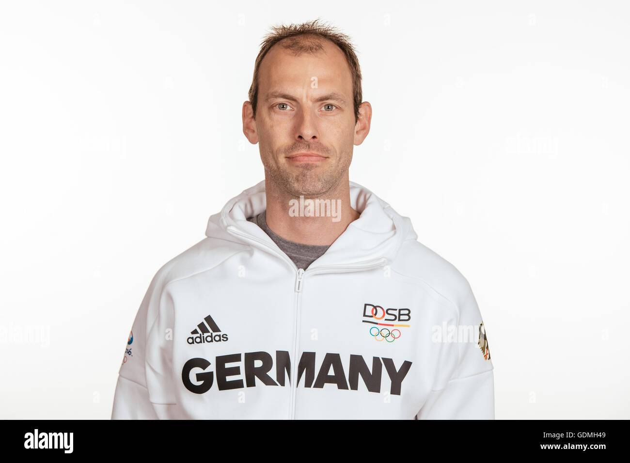 Hannover, Germany. 15th July, 2016. Rainer Schubert poses at a ...