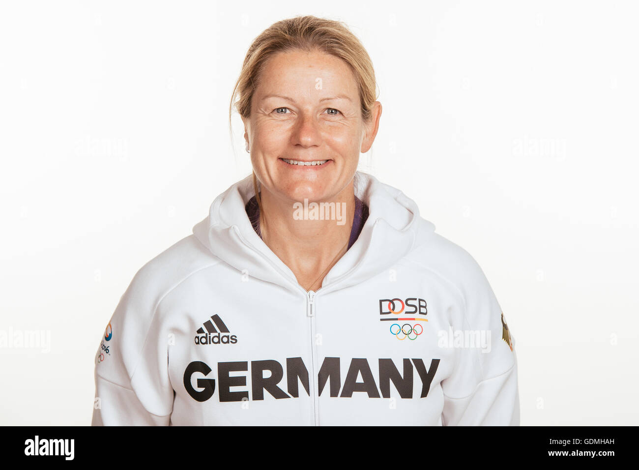 Hannover, Germany. 18th July, 2016. Angelika Steeger- Adams poses at a ...
