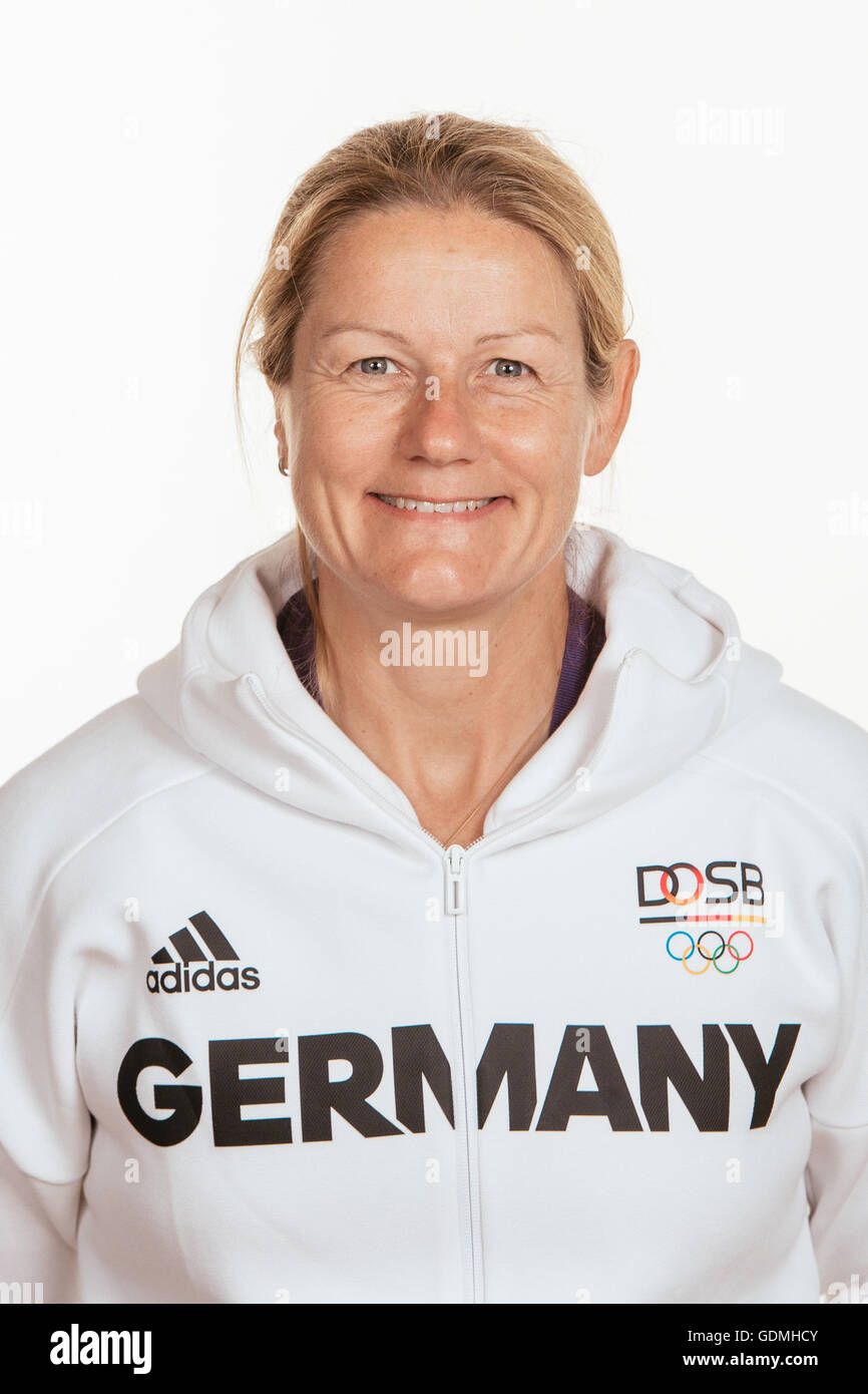 Hannover, Germany. 18th July, 2016. Angelika Steeger- Adams poses at a ...