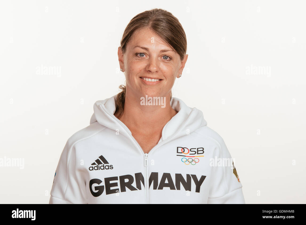 Hannover, Germany. 18th July, 2016. May Victoria Neathan poses at a ...