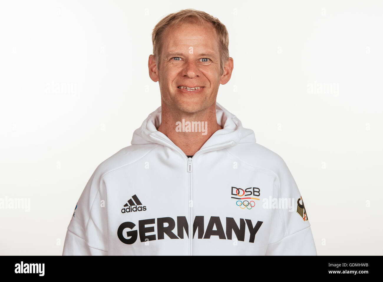 Michael Keim poses at a photocall during the preparations for the ...