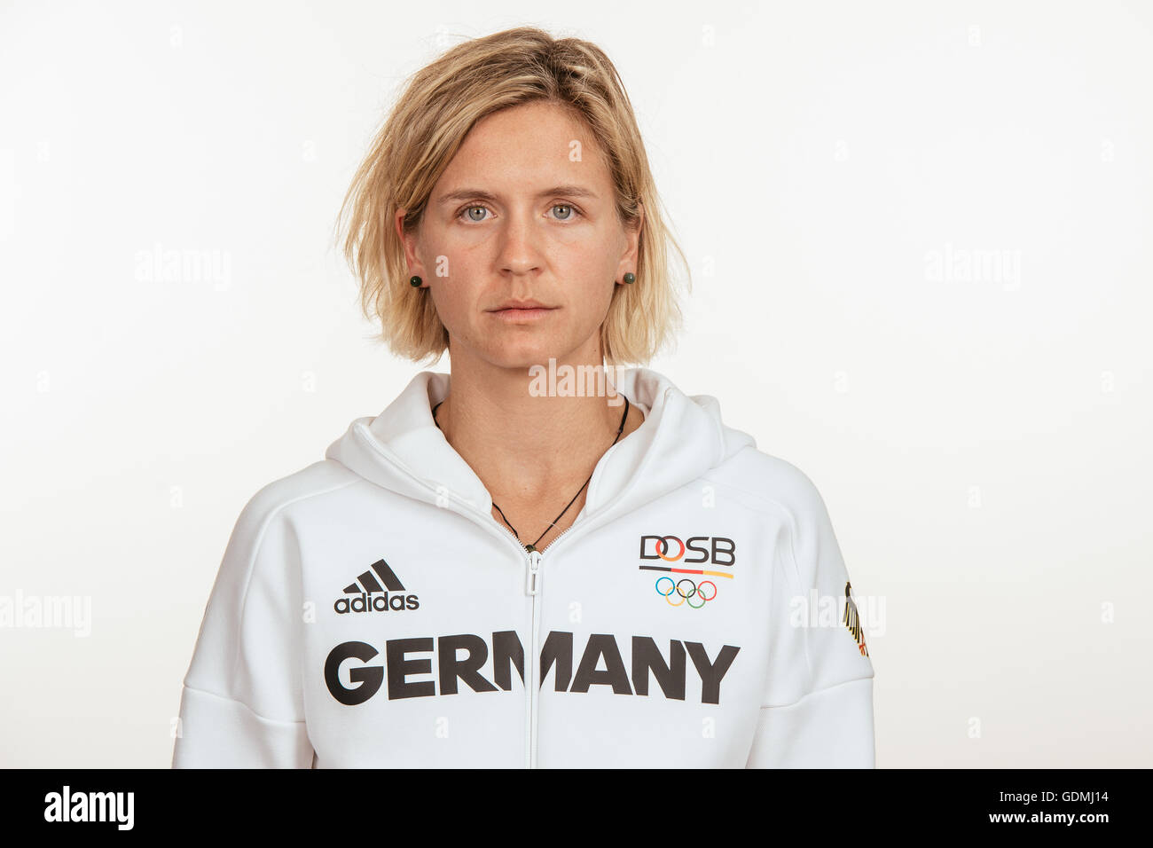 Laura ludwig poses photocall during hi-res stock photography and images ...