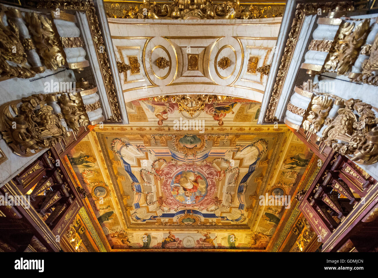 Biblioteca Joanina, historic University Library, University of Coimbra ...