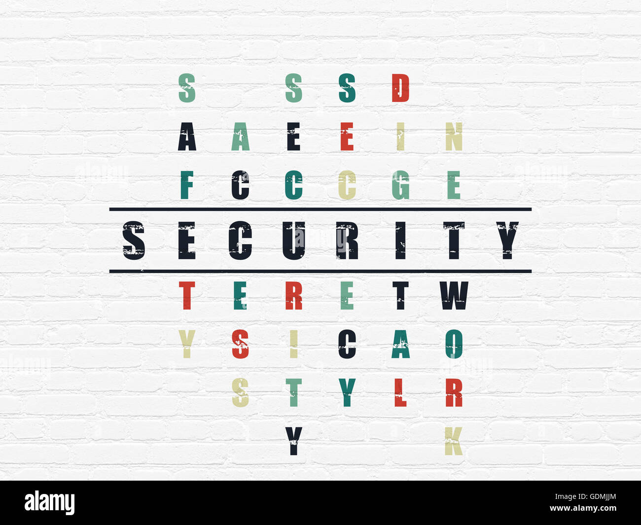 Security concept: Security in Crossword Puzzle Stock Photo - Alamy