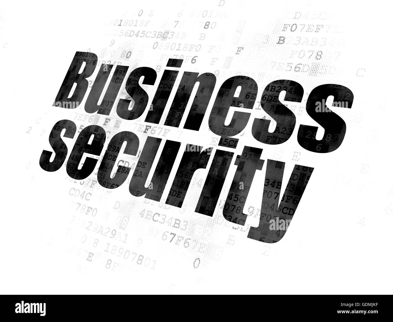 Safety concept: Business Security on Digital background Stock Photo - Alamy