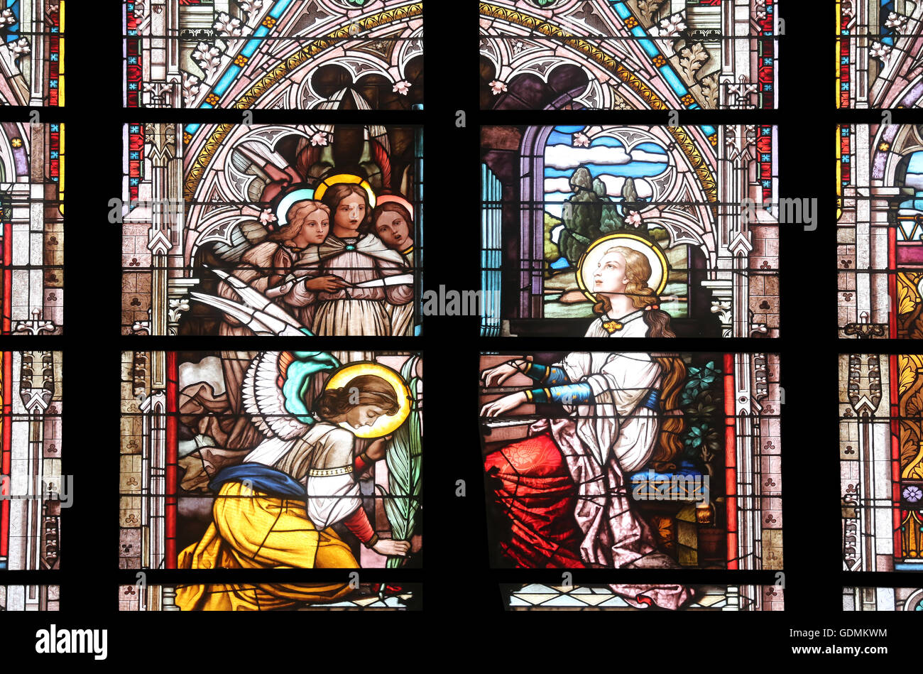 Wien vienna church minoritenkirche austria hi-res stock photography and ...