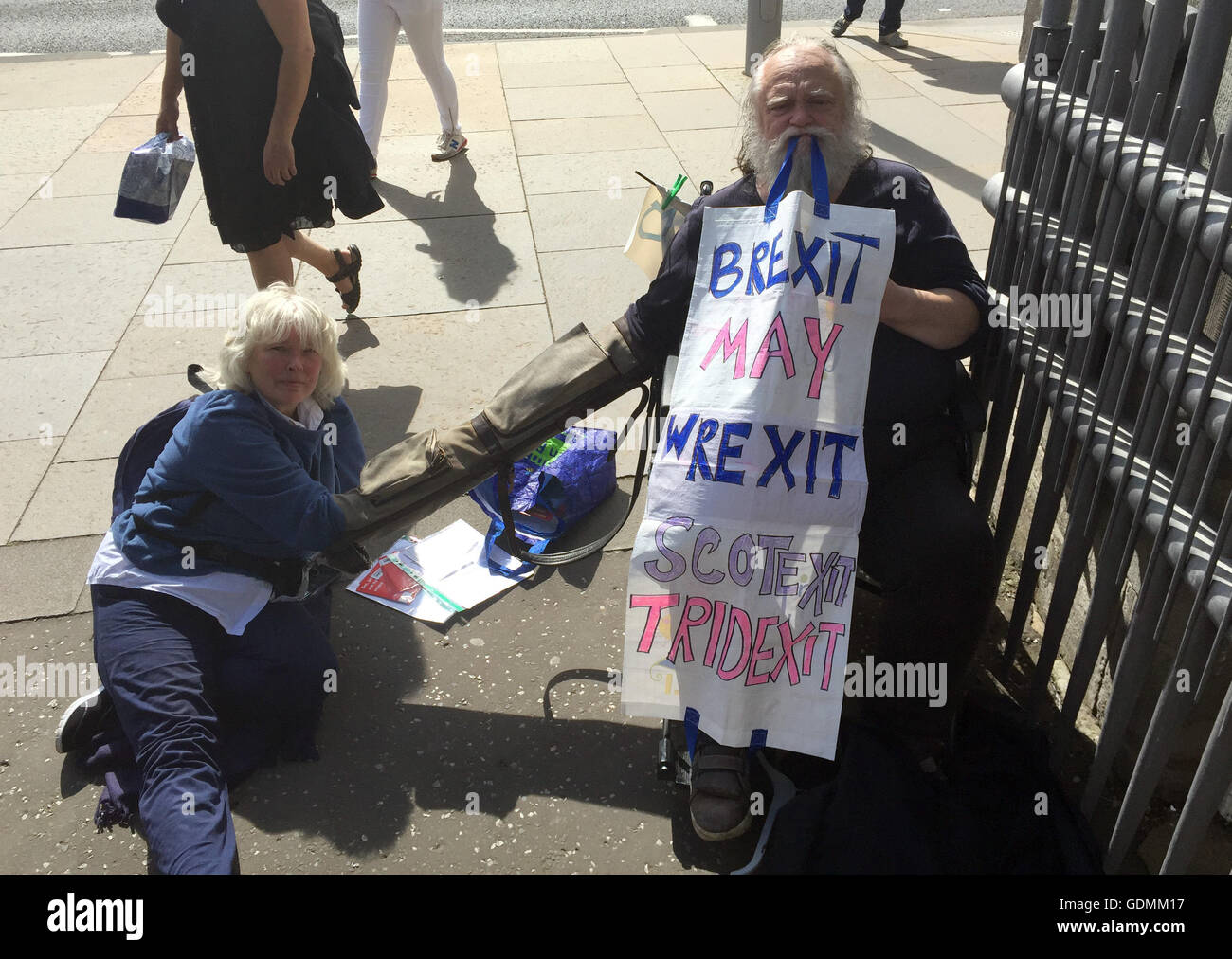 BEST QUALITY AVAILABLE Anti-Trident activists Janet Fenton and Mike ...