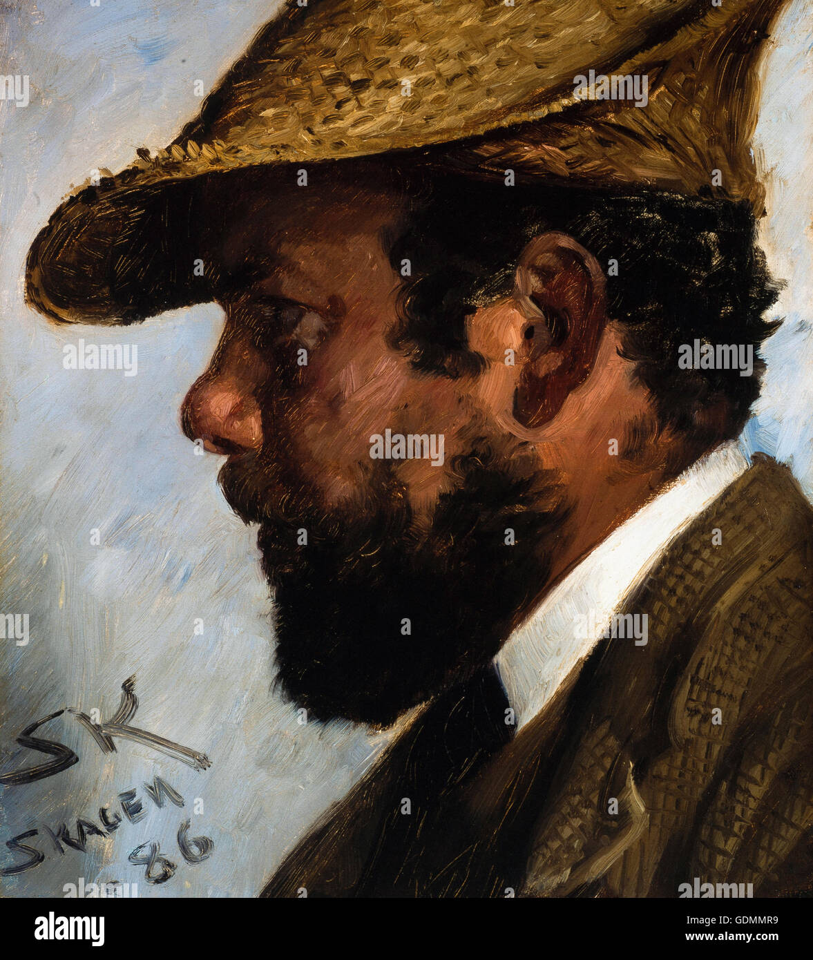 P s kroyer painting hi-res stock photography and images - Alamy
