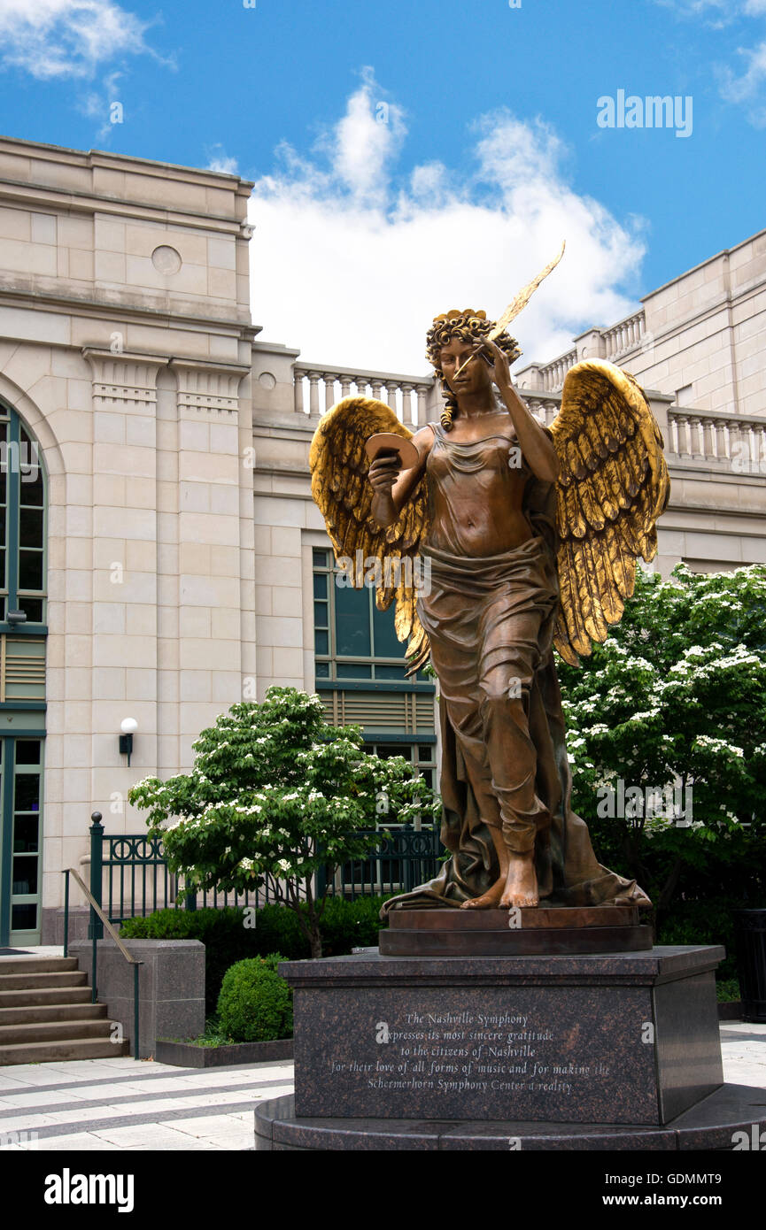 Statue of Angel in Nashville Tennessee USA Stock Photo - Alamy