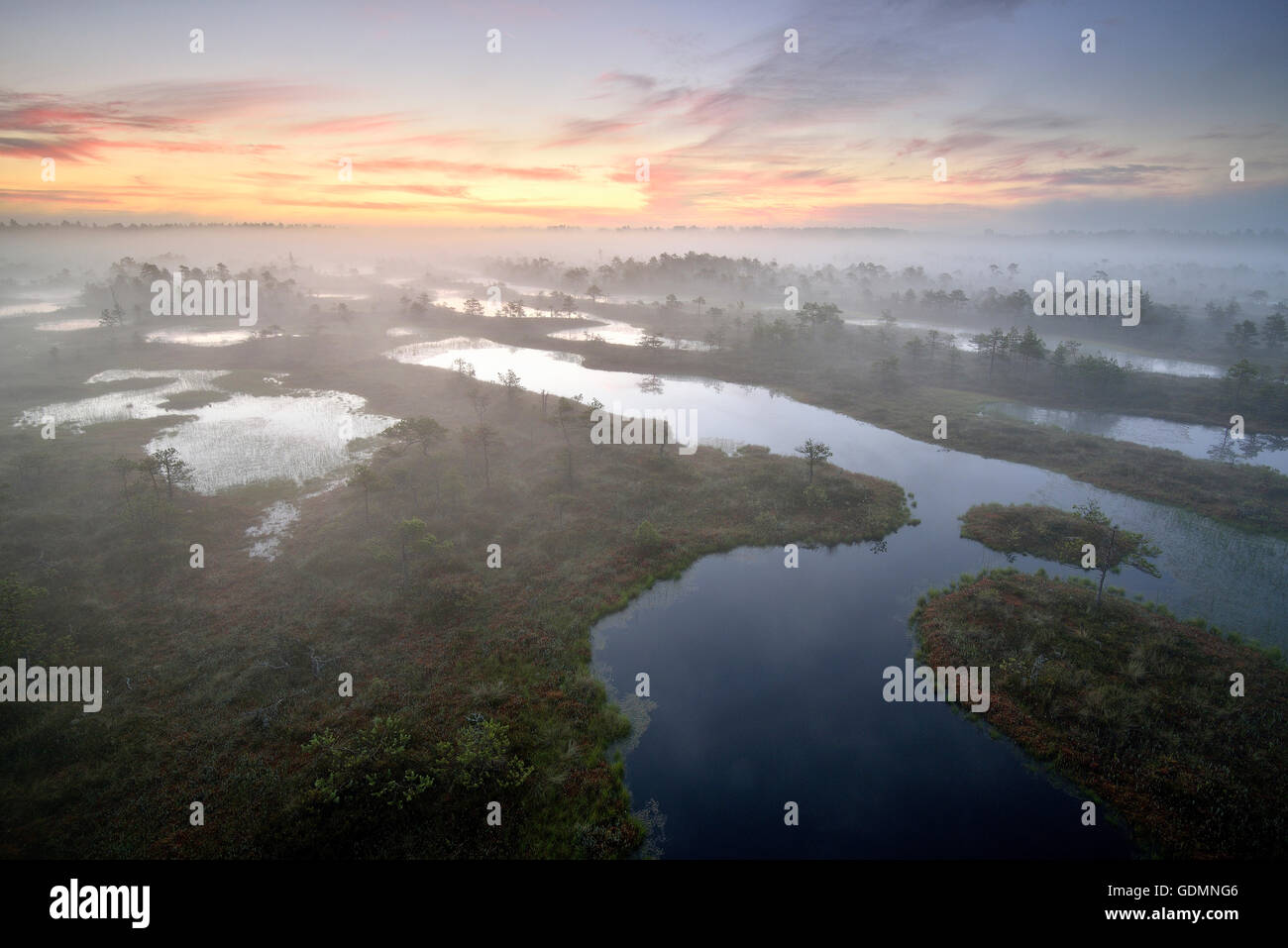 Sunrise in wetlands hi-res stock photography and images - Alamy