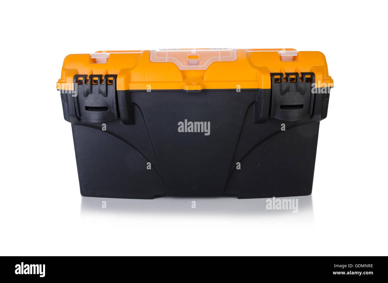 Toolkit box isolated on the white background Stock Photo - Alamy