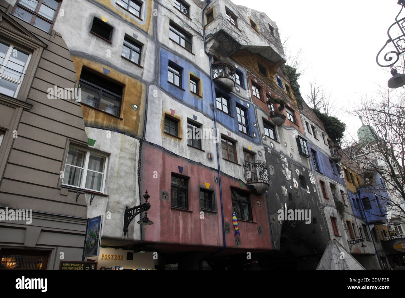 Hundertwasser style hi-res stock photography and images - Alamy