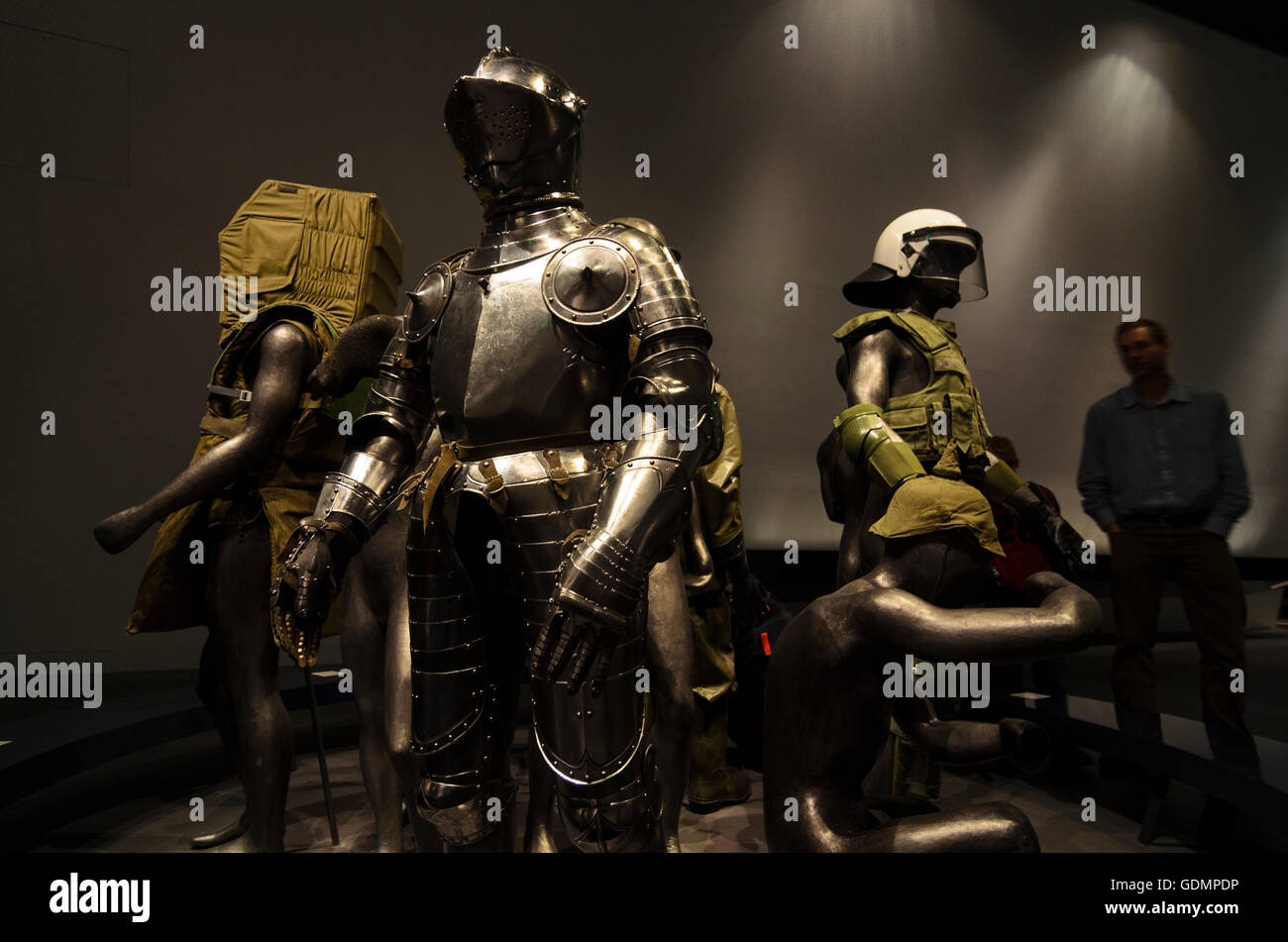 Dresden: Bundeswehr Military History Museum : various historical types ...