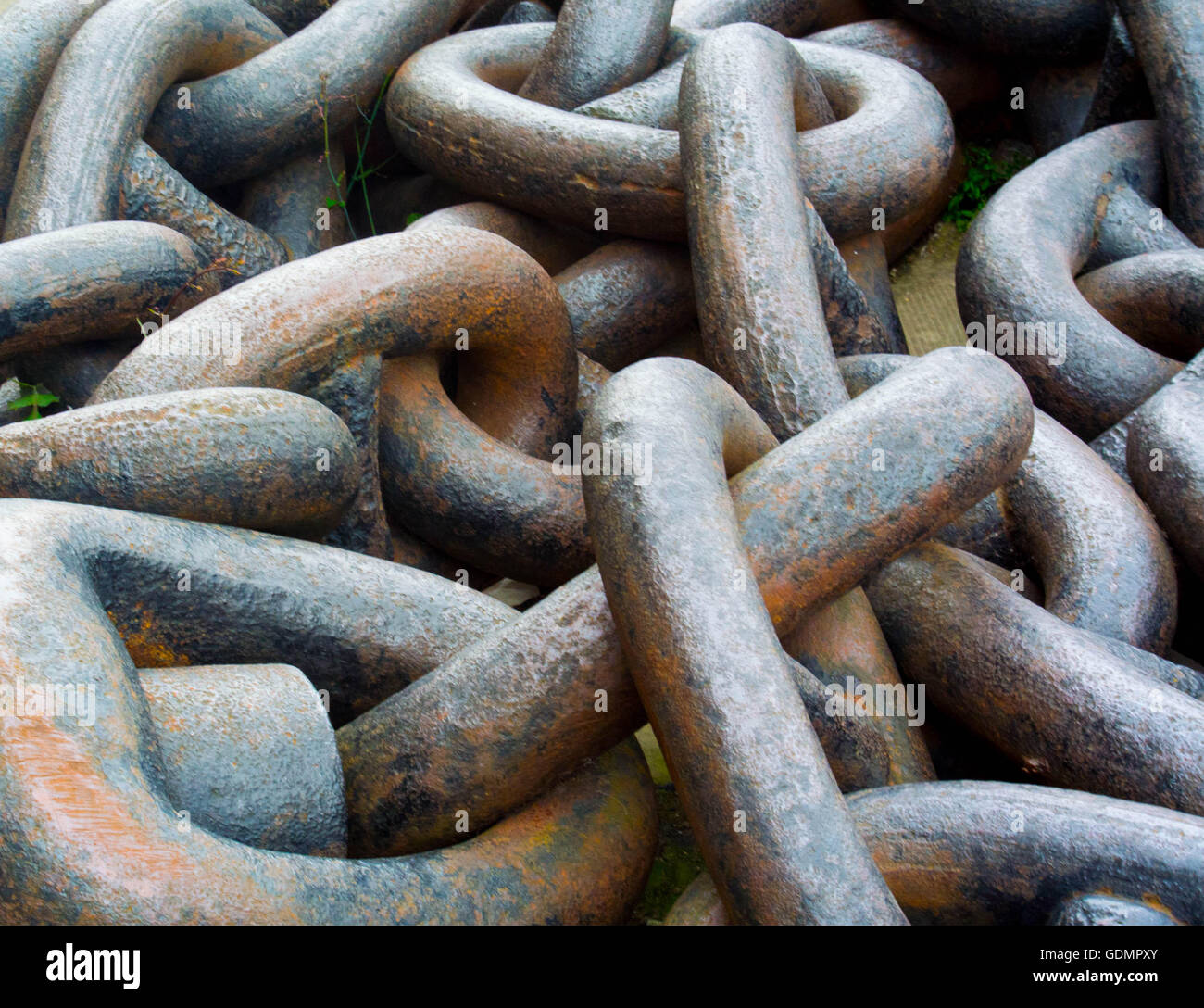Old anchor chain texture hi-res stock photography and images - Alamy