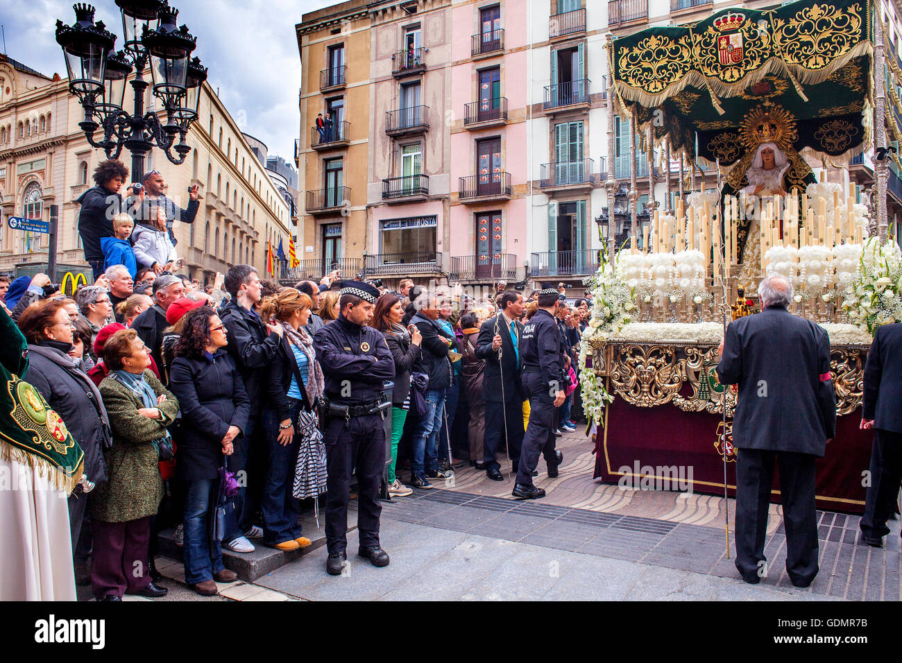 procession, sisterhood of JesÃƒÂºs del Gran Poder y virgen de la ...