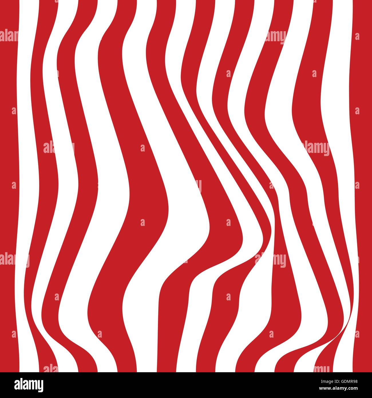 Striped abstract background. red and white zebra print. Vector ...