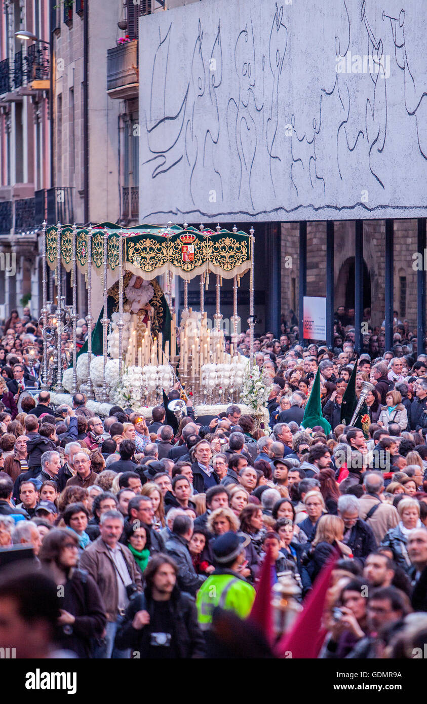 procession, sisterhood of JesÃƒÂºs del Gran Poder y virgen de la ...