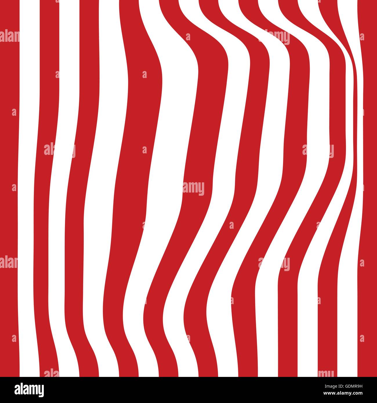 Striped abstract background. red and white zebra print. Vector ...