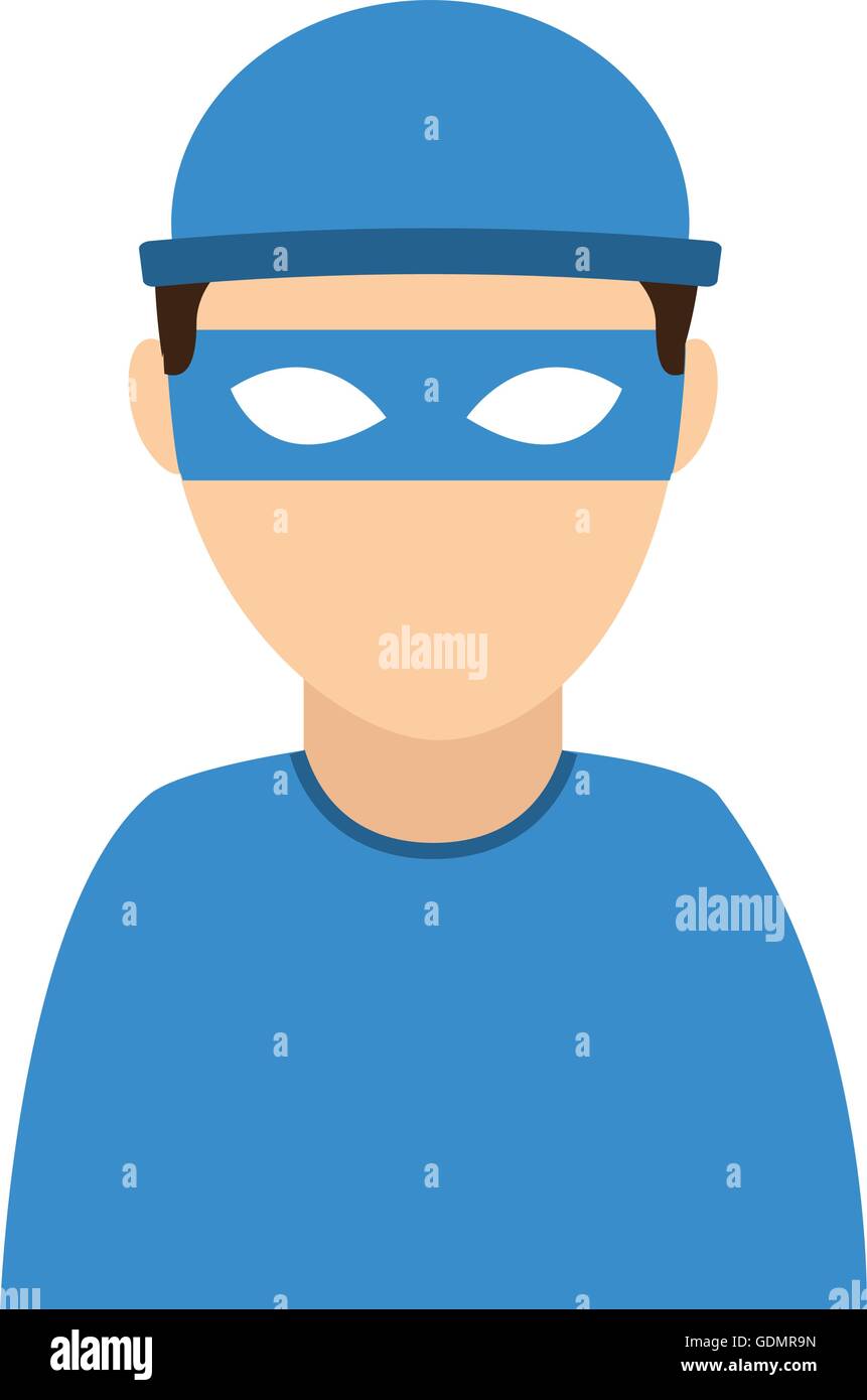 thief man character icon Stock Vector Image & Art - Alamy