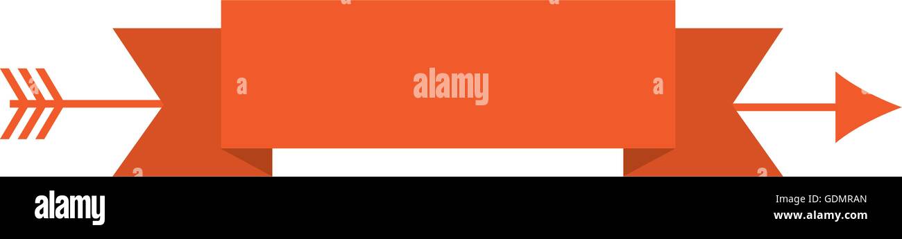 arrow ribbon arch icon Stock Vector Image & Art - Alamy