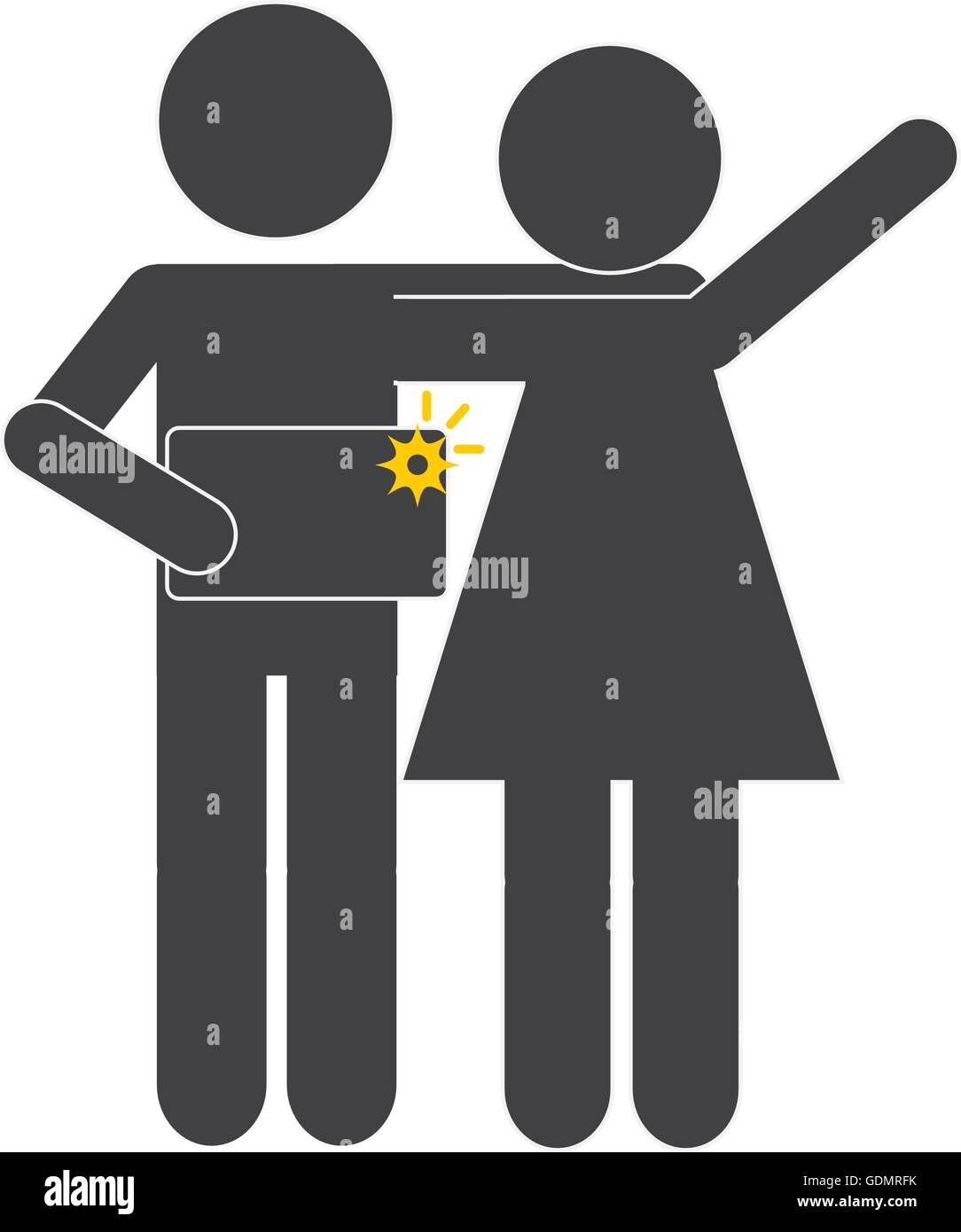 Selfy photograph Cut Out Stock Images & Pictures - Alamy