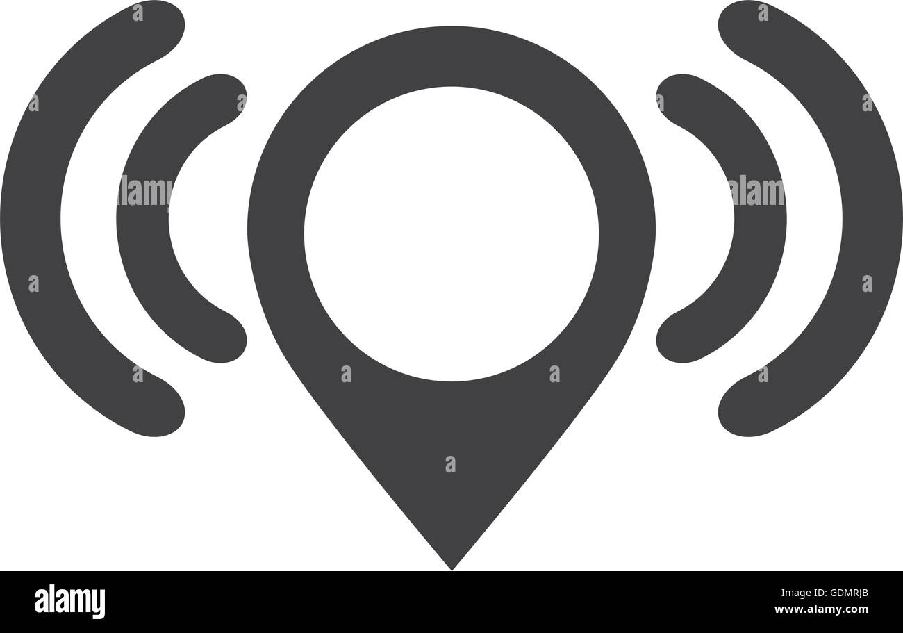 wifi waves signal icon Stock Vector Image & Art - Alamy