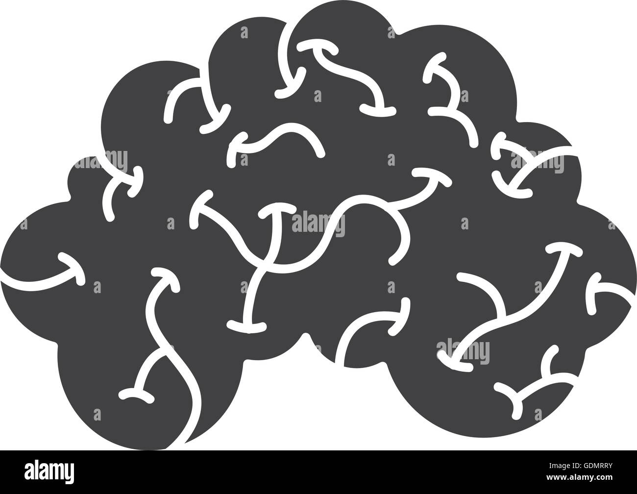 brain storming mind icon Stock Vector Image & Art - Alamy