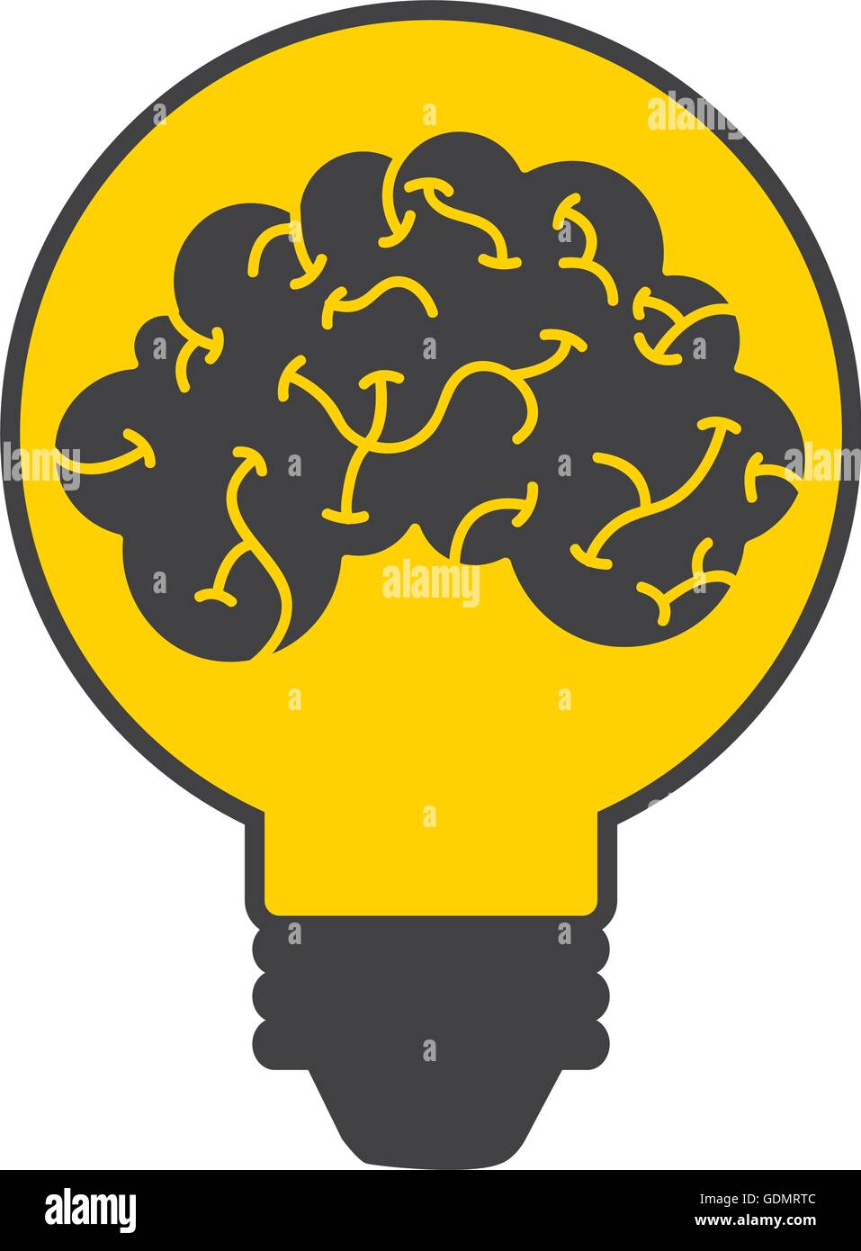 brain storming mind icon Stock Vector Image & Art - Alamy